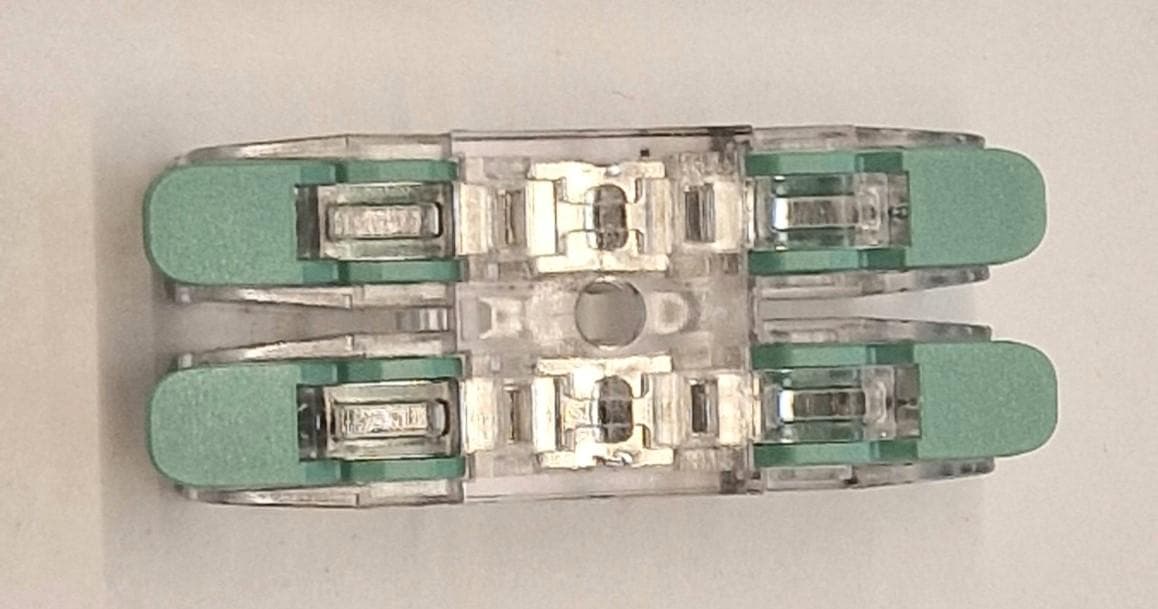 TERMINALES DE 2 VÍAS CON DESBLOQUEO DE PALANCA ESTÁNDAR : CE,UL,CCC 21/12AWG | LAMPADEALLED.IT