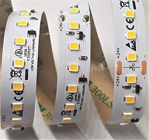 Strip Led 22W/metro 128 Led/metro- Led 2835 cri sup 80 24VDC 4000 LUMEN ...