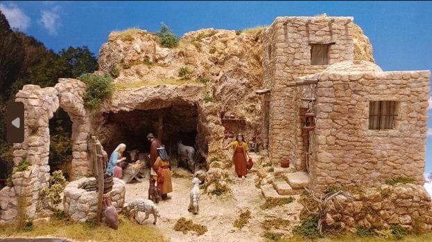 Recuperare e realizzare un presepe palestinese