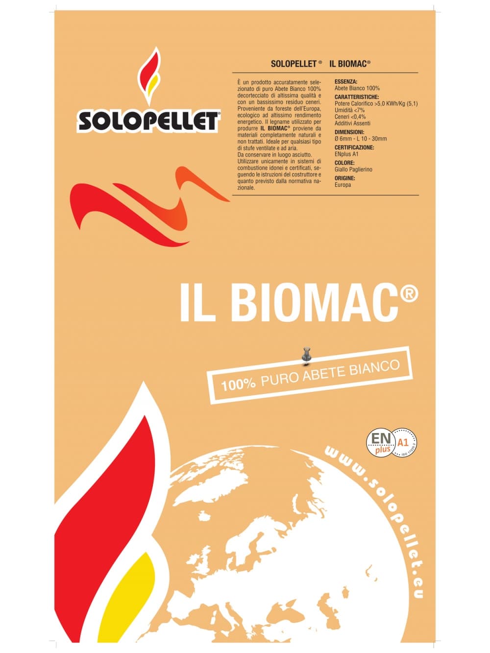 Produzione vendita distribuzione pellet per case e aziende | Solo Pellet