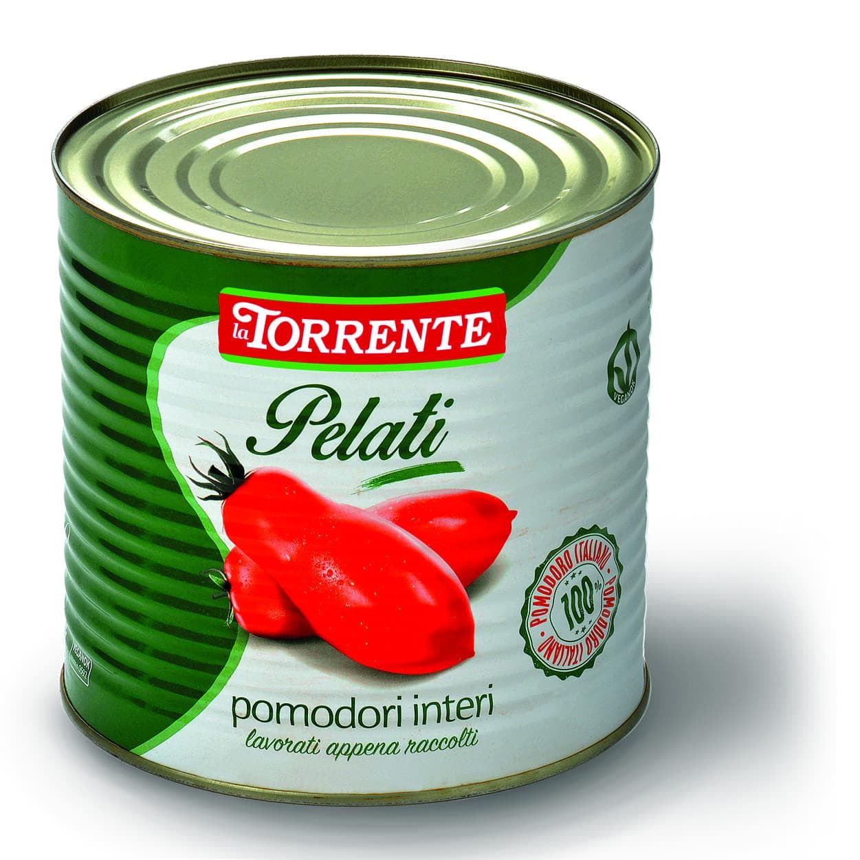 Pomodori Pelati in latta 2,5 kg | Tavola Italia