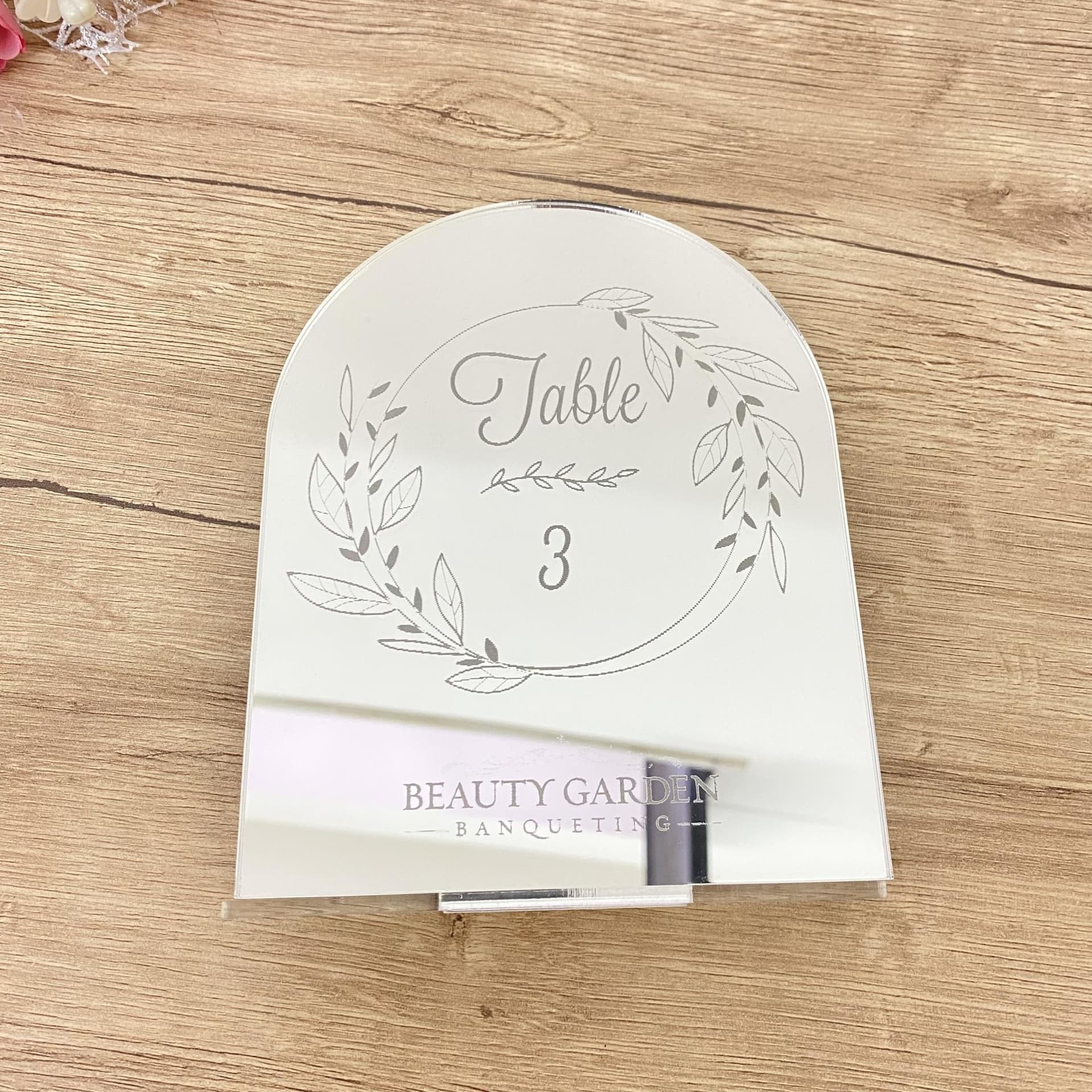 Segna tavolo in plexiglass Marina | Fiocchi di Gioia