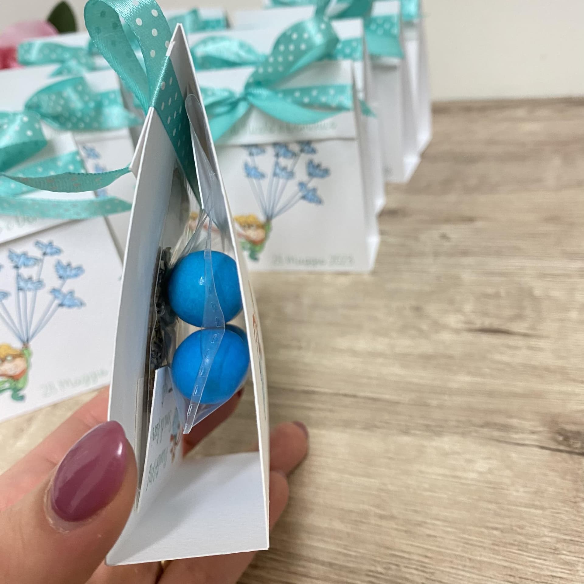 Bustine con semi e confetti | Fiocchi di Gioia