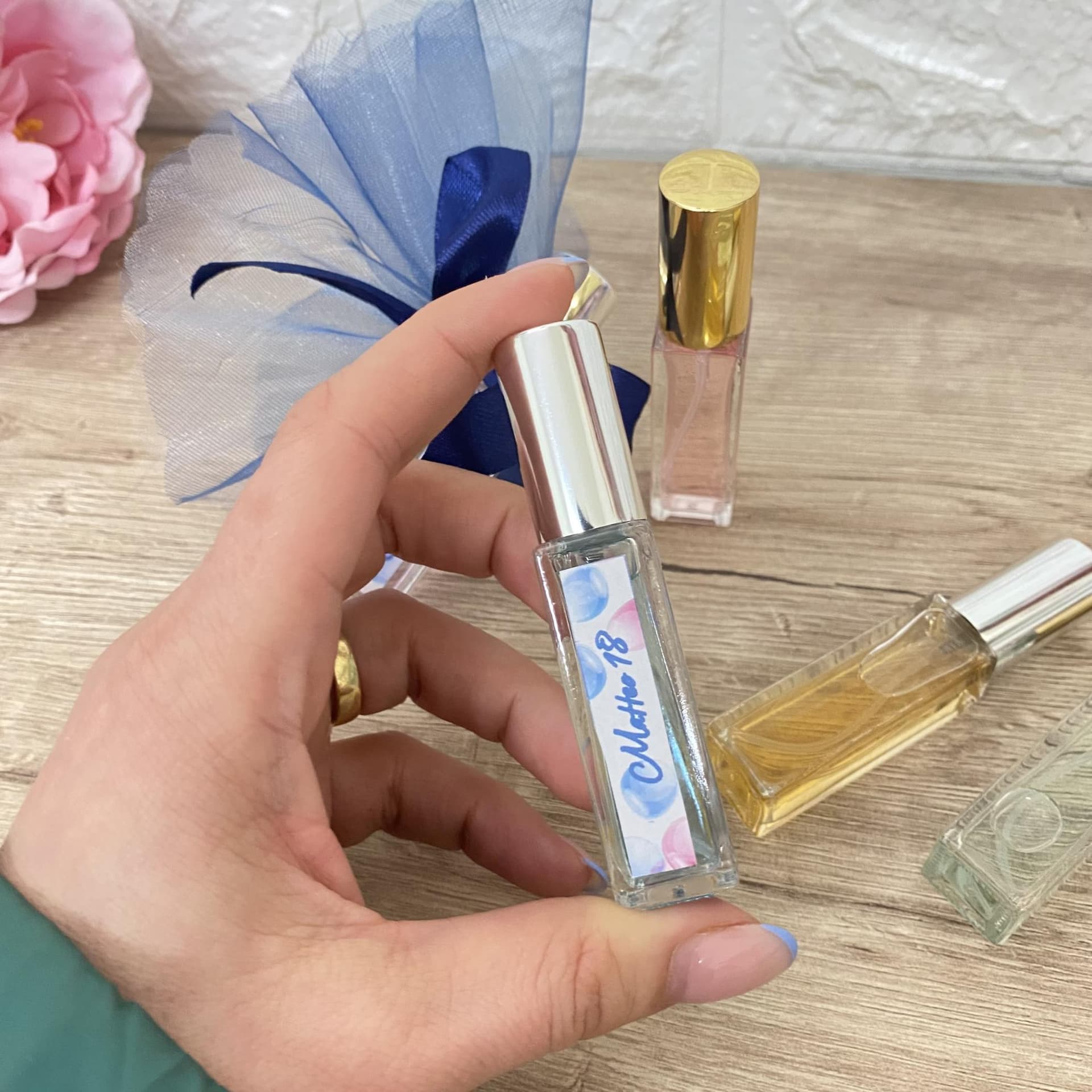 Fialetta profumata con confetti | Fiocchi di Gioia