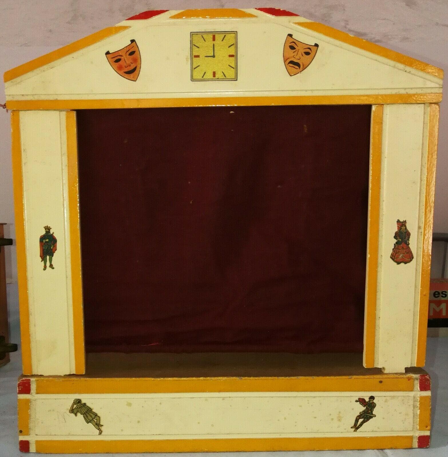 Teatrino con marionette Raro Vintage | MOBILI USATI DI PRIMA MANO