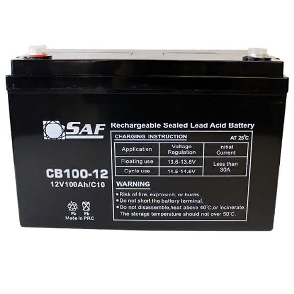 Batteria Servizi Barca 12V 100AH AGM 305X168X210 Quality