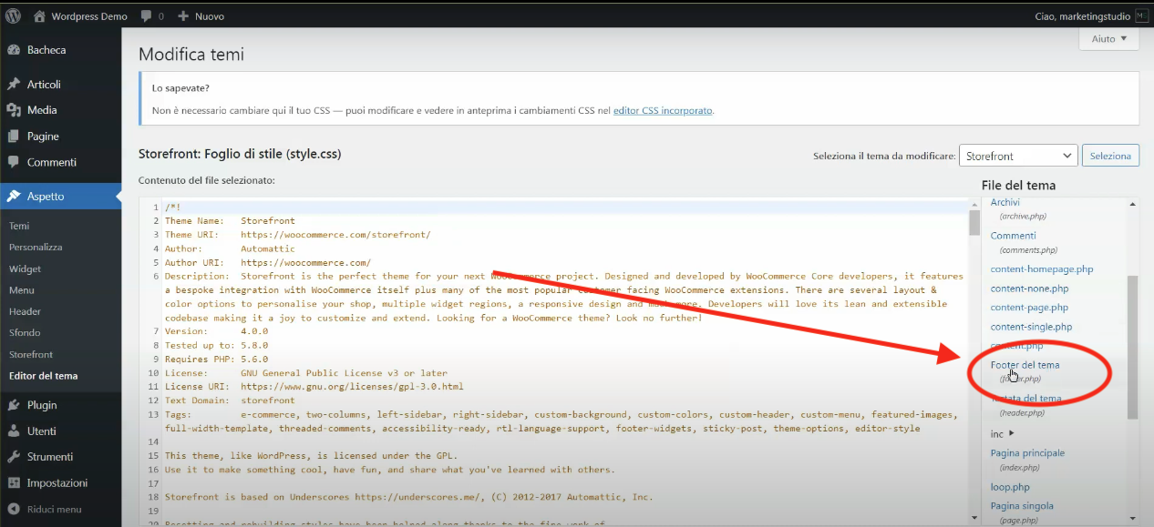 Integrazione form | Framework360