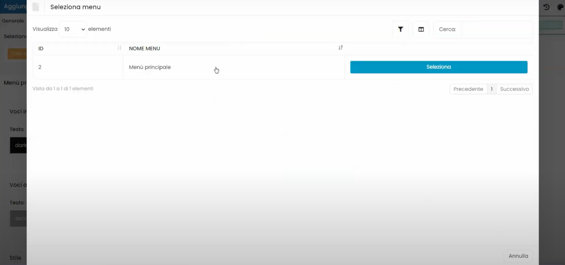 Creare menù off canvas laterale | Framework360