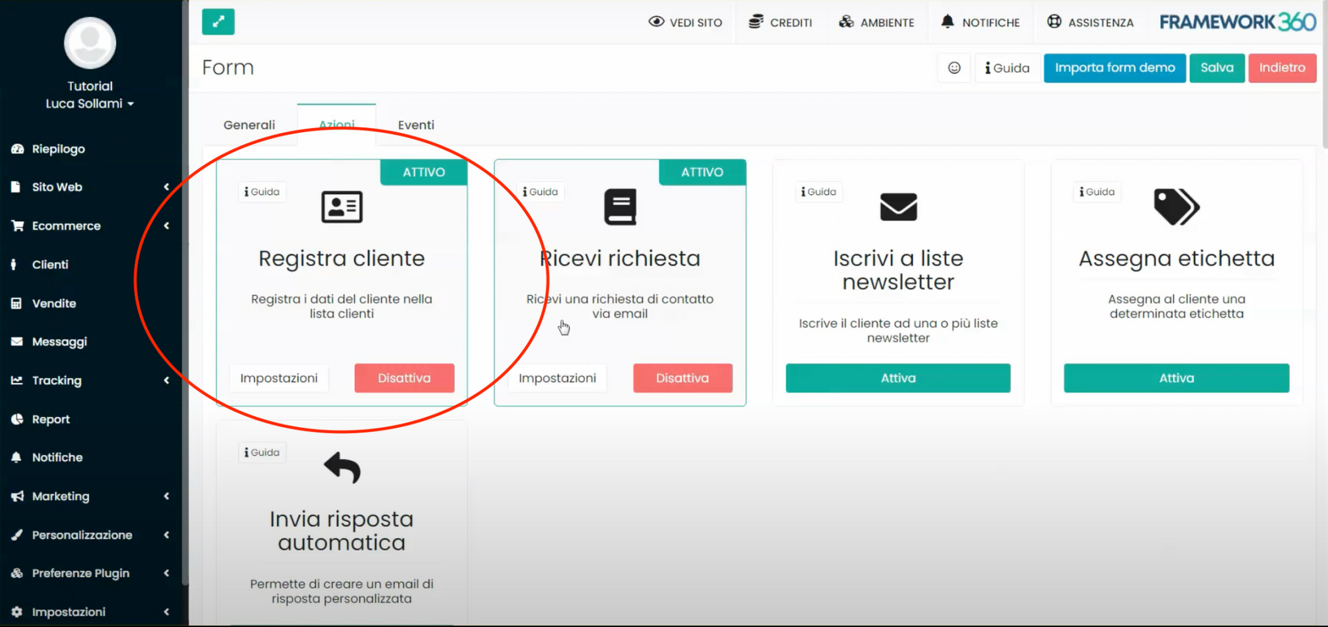 Inviare un'email automatica ad un visitatore che compila un form | Framework360