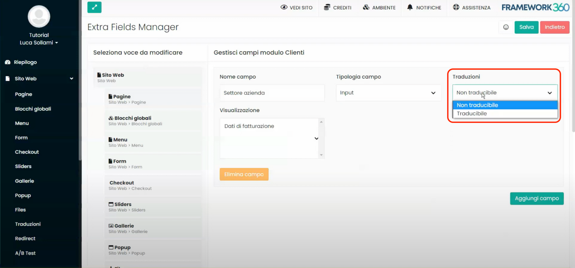 Plugin Extra Fields Manager | Framework360